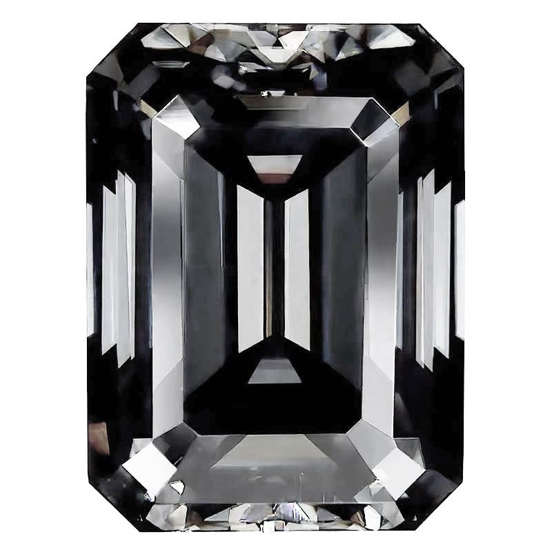 Grey moissanite loose stone store
