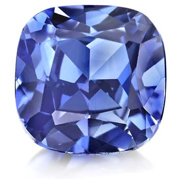 Cushion Cut Lab Grown Light Blue Sapphire Loose Stone - cushion-light ...